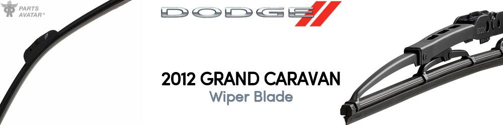 2012 Dodge Grand Caravan Wiper Blade - PartsAvatar