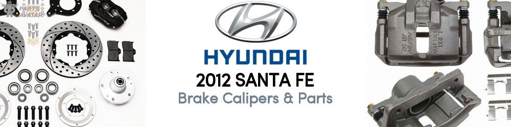 2012 Hyundai Santa Fe Brake Calipers & Parts - PartsAvatar