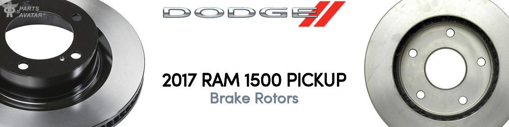 2017 Dodge Ram 1500 Brake Rotors - PartsAvatar