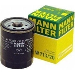Oil Filter by MANN-FILTER - W713/20