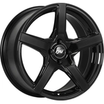 Gloss Black alloy by DAI WHEELS (15x6.5 40.0 mm)
