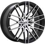 Gloss Black - Machined Face alloy by DAI WHEELS (17x7.5 40.0 mm)