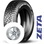 ZETA WINTER tire mounted on alloy wheel (225/65R17)