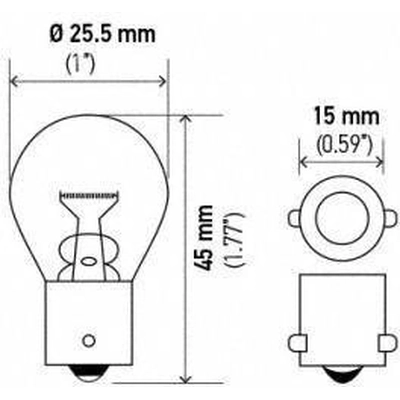 High Mount Brake Light by HELLA - 1156