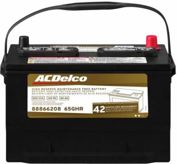 Battery - 65GHR by ACDELCO on PartsAvatar.ca