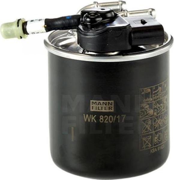Fuel Filter - WK820/17 by MANN-FILTER on PartsAvatar.ca