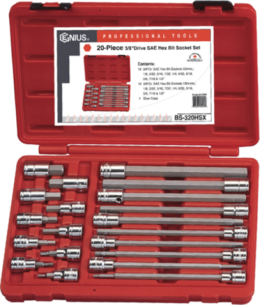 Socket Sets - BS-320HSX by GENIUS on PartsAvatar.ca