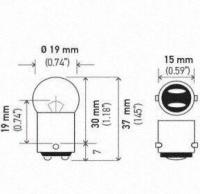 Map Light (Pack of 10) - 90 by HELLA on PartsAvatar.ca